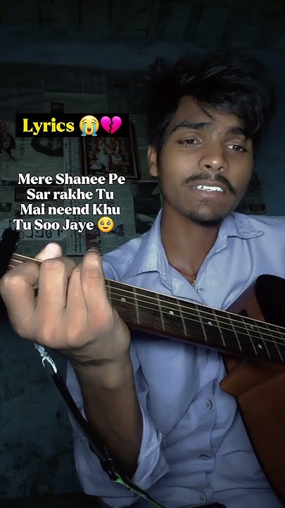 ️Main aa likhu tu aa jaye, Abhi ain likhu tu soche muhje ,Main ishq likhu tuhje ho ,Faheem ...