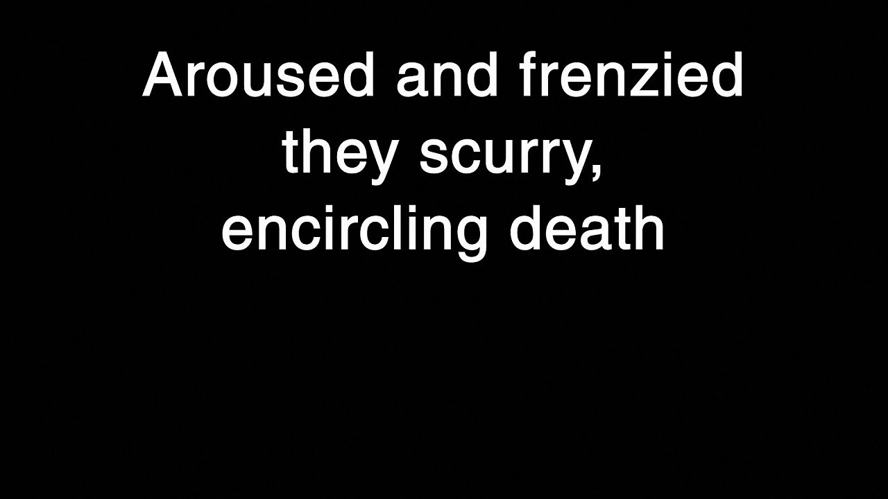 Meshuggah - Swarm Lyrics [HQ] - YouTube