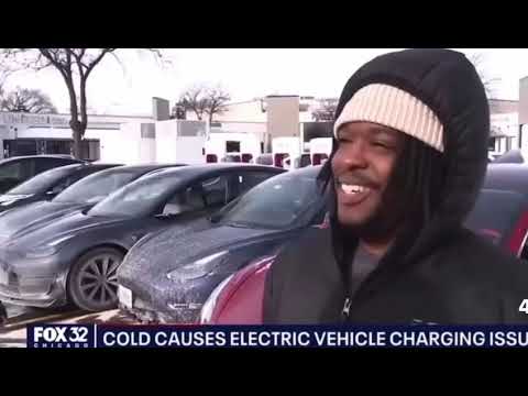 Tesla Drivers Stranded As Charging Stations Don’t Work In Cold Weather ...