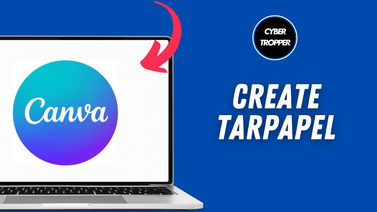 How to Create Tarpapel on Canva - YouTube