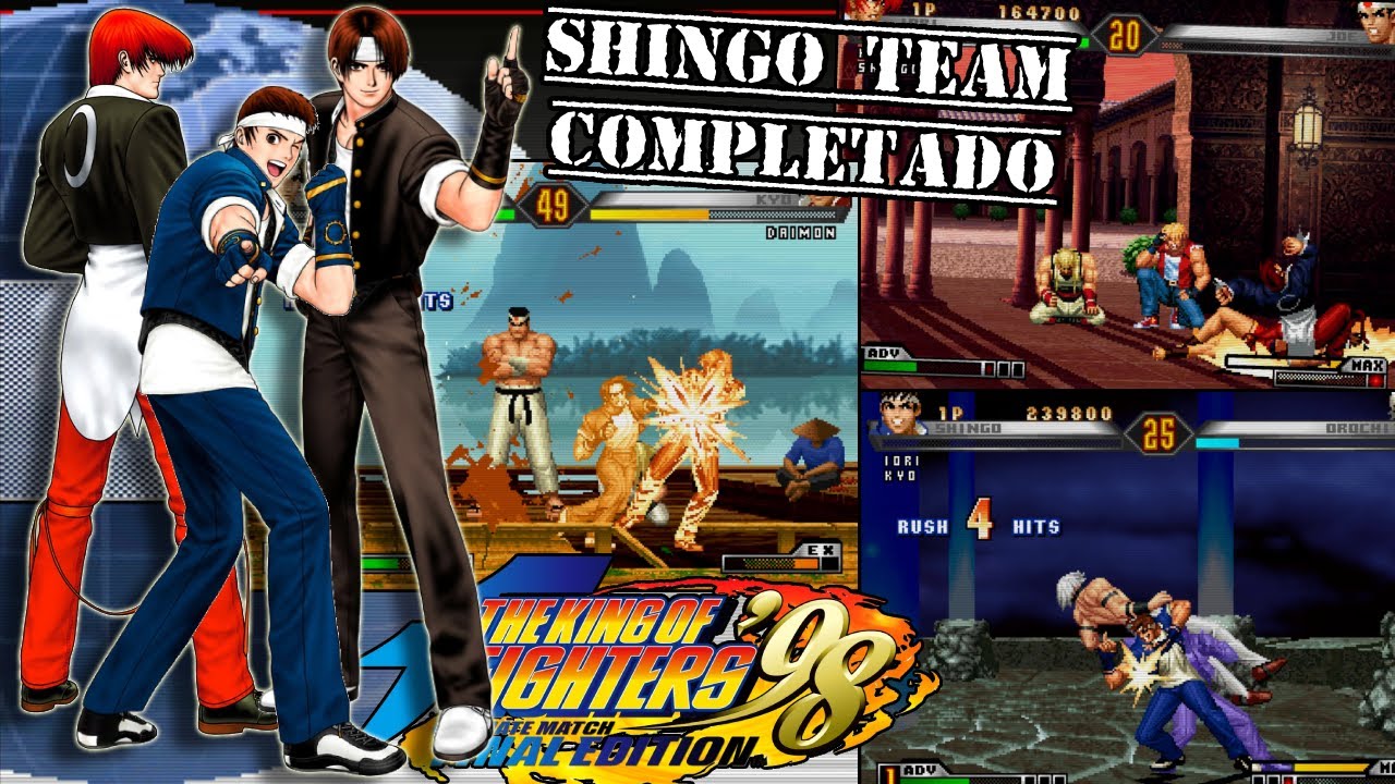 The King Of Fighters'98 Ultimate Match (Shingo Team Completado) (4k ...