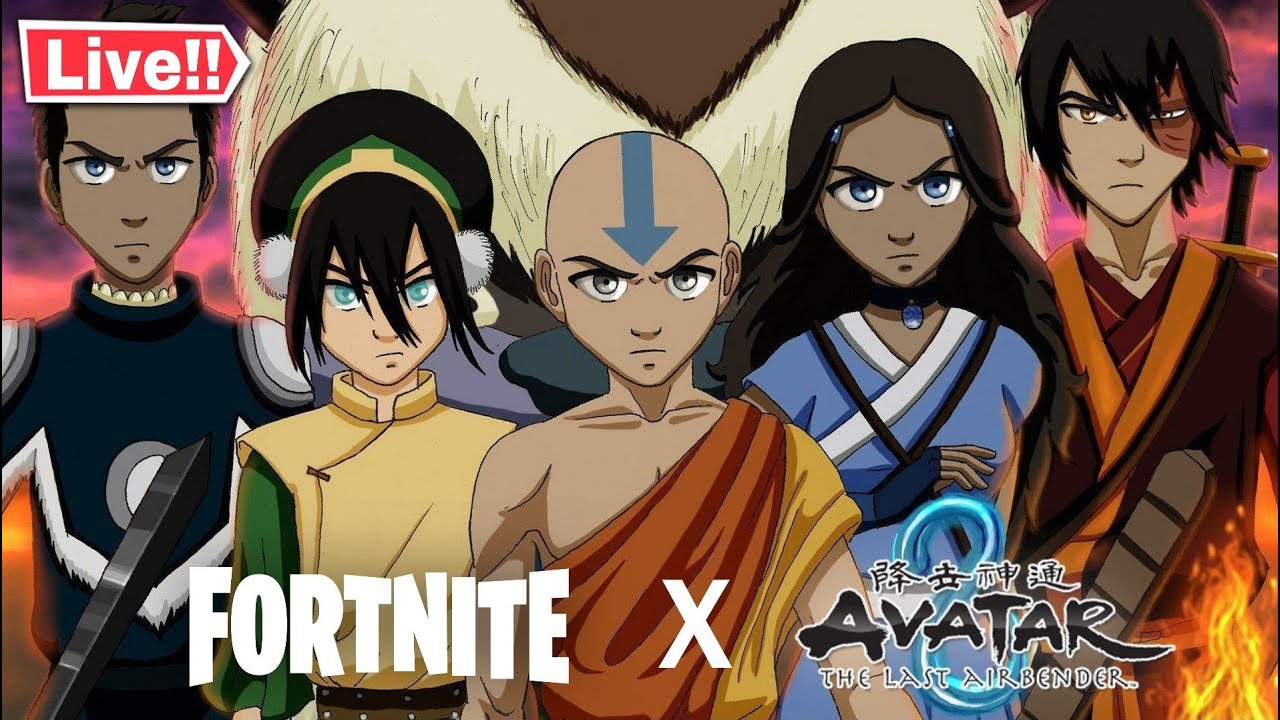 🔴LIVE! - Fortnite x Avatar: The Last Airbender! | New Mythics & Skins ...