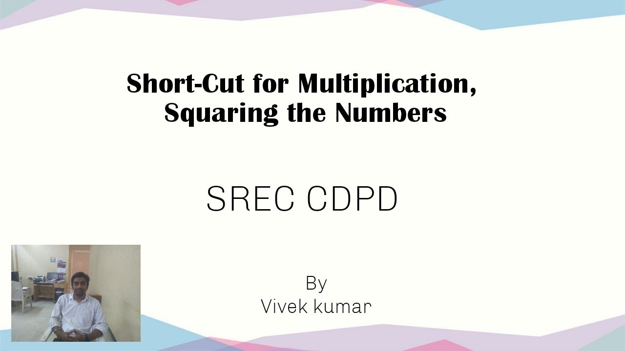 Squaring of Numbers in 15 Seconds - YouTube