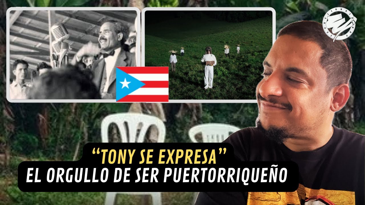 EL ORGULLO DE SER PUERTORRIQUEÑO - Tony Se Expresa - YouTube