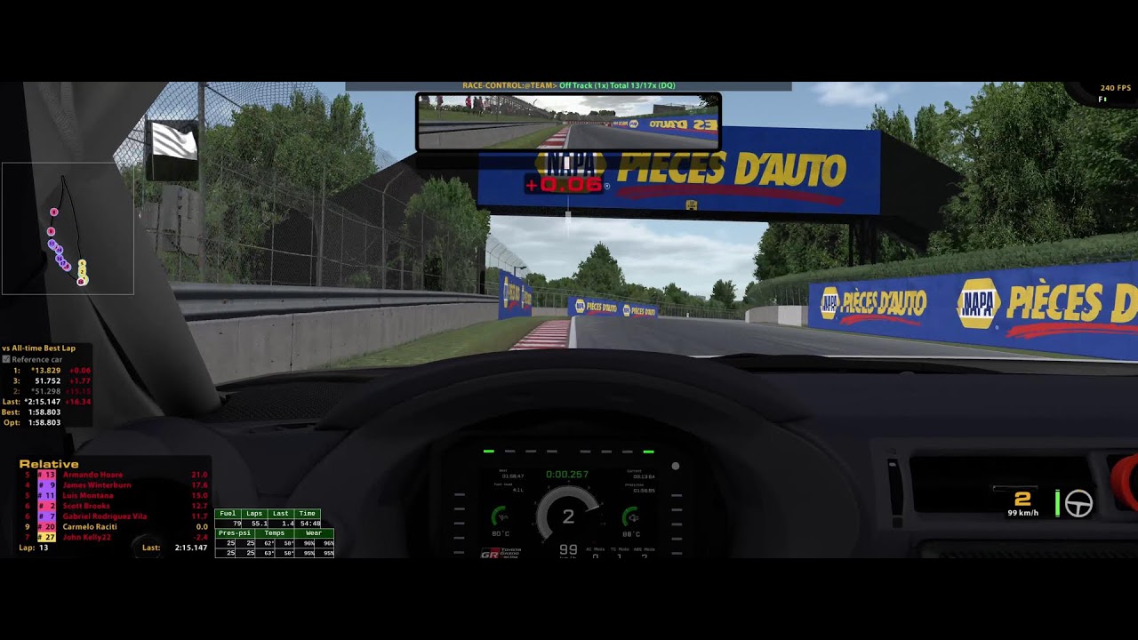 PRODUCTIONCAR G386 CIRCUIT DE GILLES - YouTube