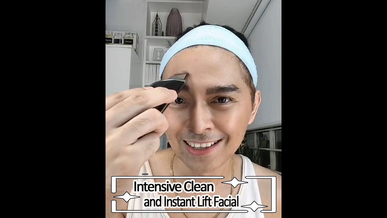Intensive clean and Instant lift facial - YouTube