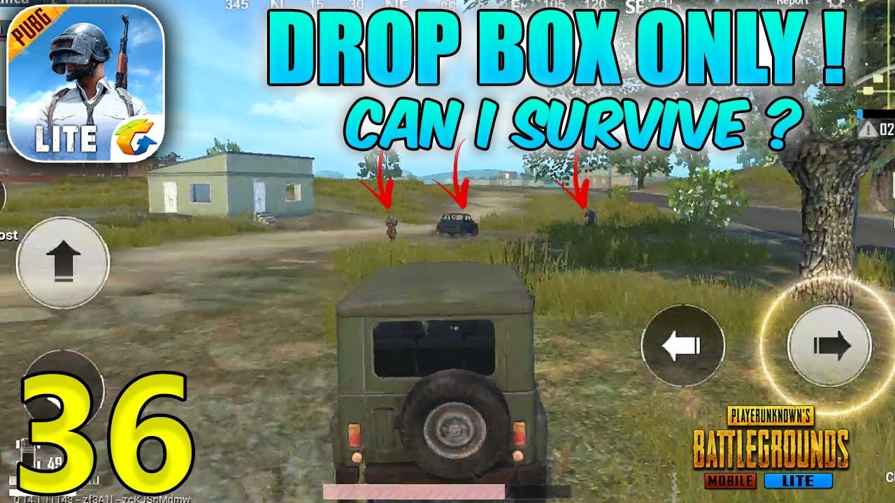 PUBG MOBILE LITE | DROP BOX ONLY CHALLENGE | CAN I SURVIVE? - Part - 36 ...