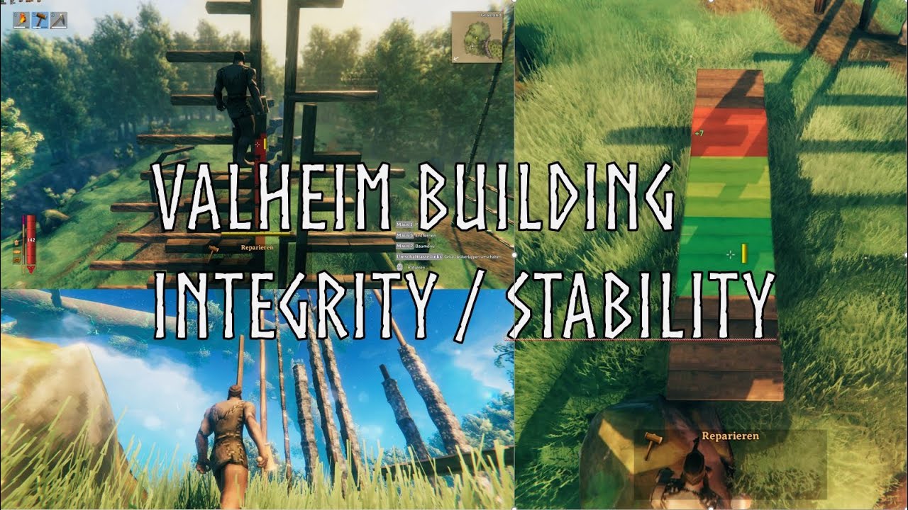 Valheim Building Stability / Integrity Explained - YouTube