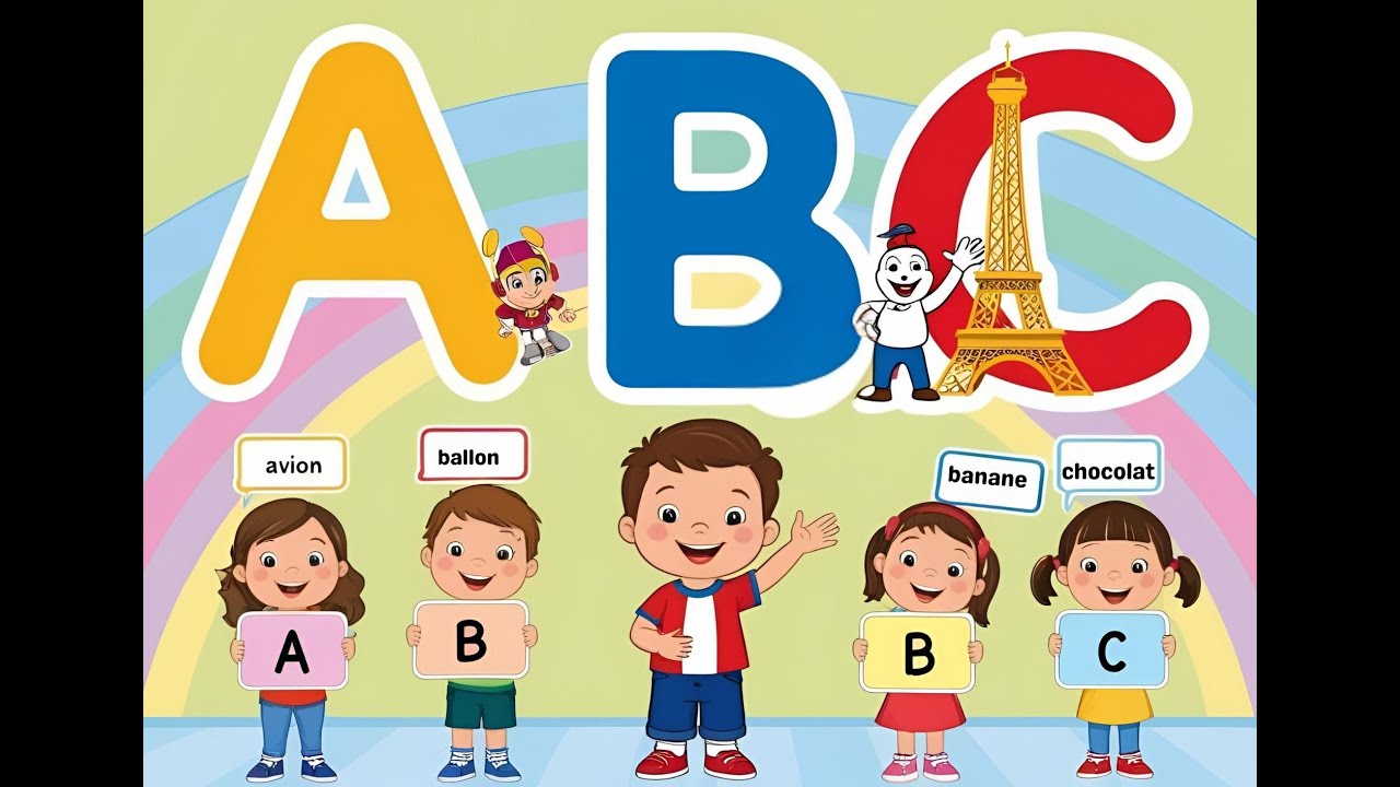 French ABC Song | L'alphabet en français |French Alphabet |The Letters ...