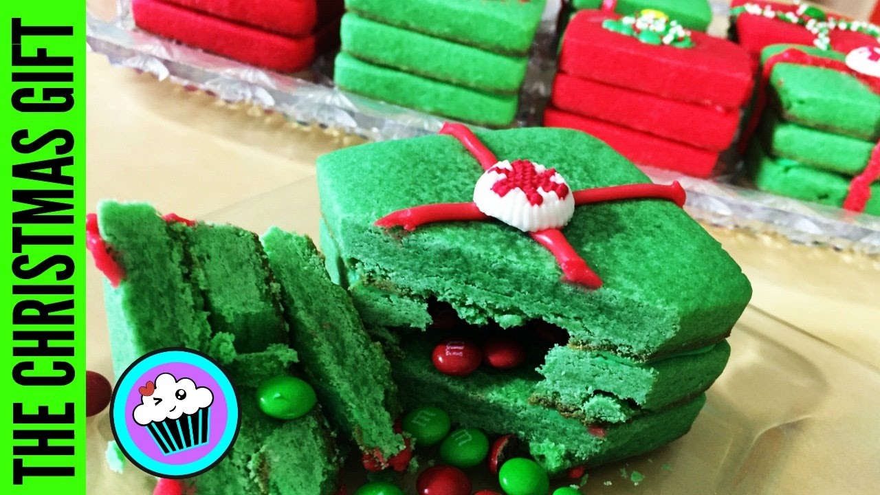 How to make Christmas Present Piñata Cookies | #25DaysofCookies - YouTube