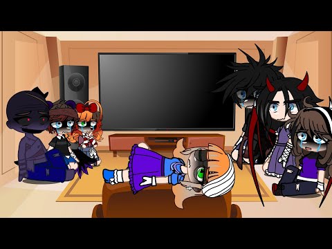 Aftons + William's Family reacts to William's Past My AU and(read description pls)