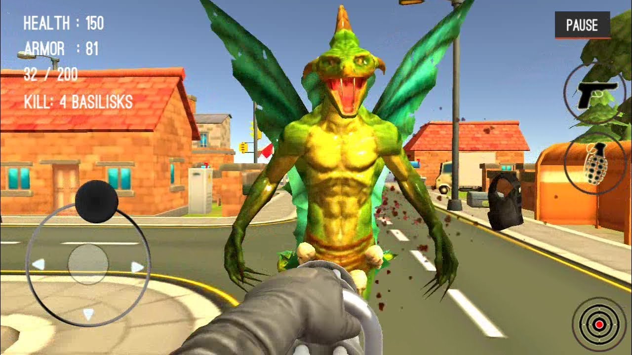 Monster Killing City Shooting 3 Level 21-25 | Android Gameplay - YouTube