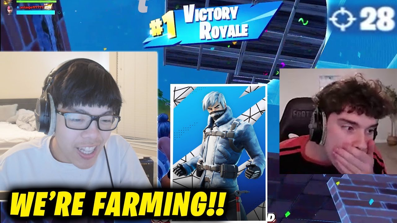 Oliver & AsianJeff Greatest Game Ever in Fortnite Duos Cash Cup - YouTube