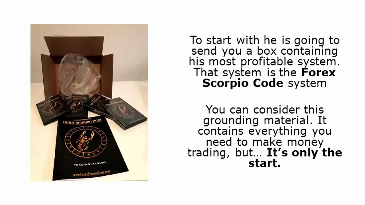 Forex Scorpio Code Overview Video - YouTube
