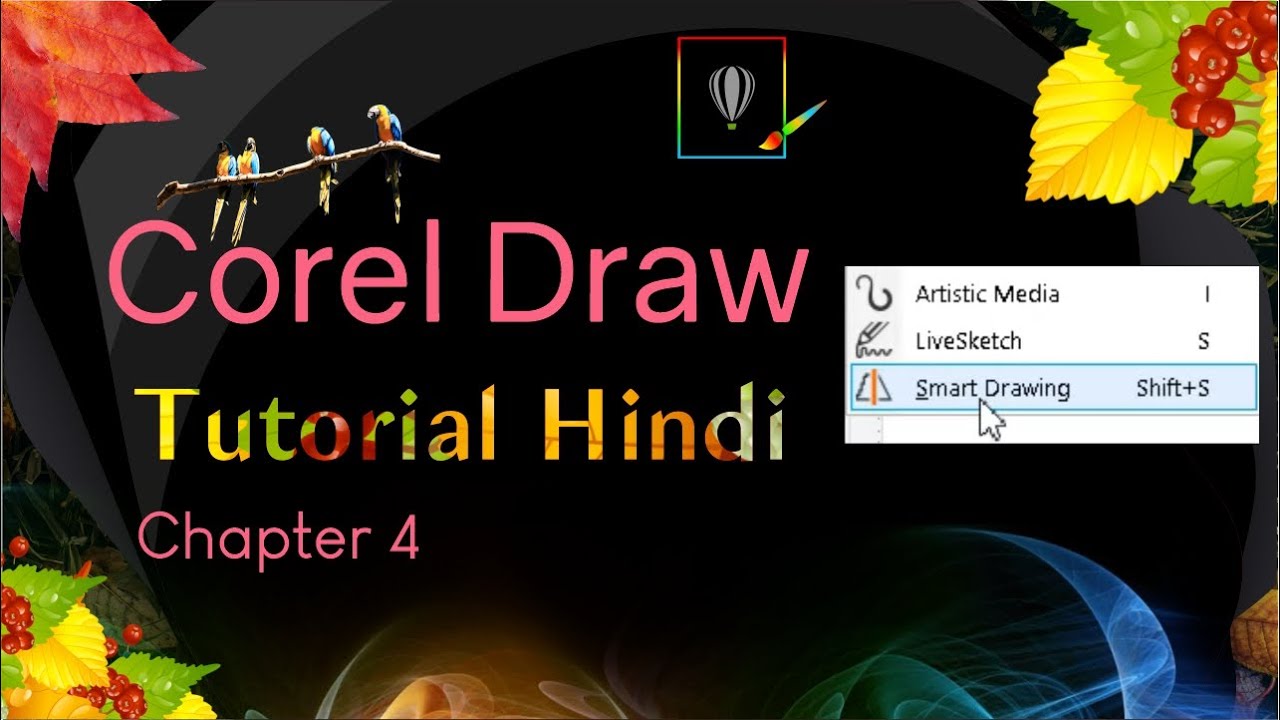 Corel Draw Tutorial Chapter 4 | Corel Draw Tools Tutorial [Artist Media ...
