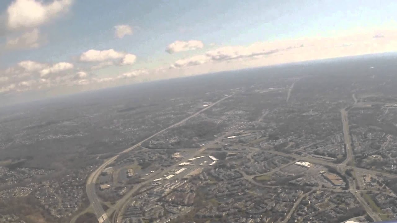 Southwest Flight Landing in Washington DC Dulles from Chicago Midway ...