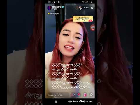 Öznur Garip tiktok canlı yayın
