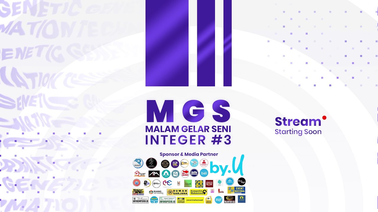 MALAM GELAR SENI INTEGER #3 - 1 NOVEMBER 2021 - HMJ TI UNDIKSHA - YouTube