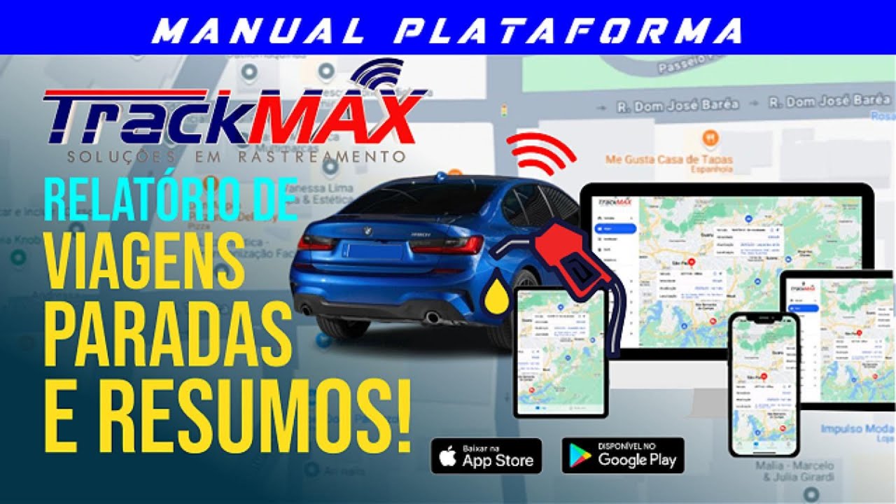 Relatórios De Viagens, Paradas E Resumos│Plataforma TrackMax│#manual - YouTube
