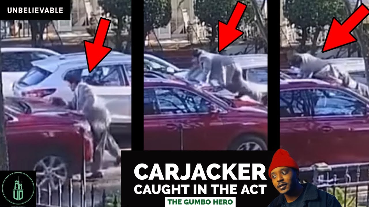 Carjacking attempt stopped by a brave man armed with nothing but Gumbo… They picked the wrong ...