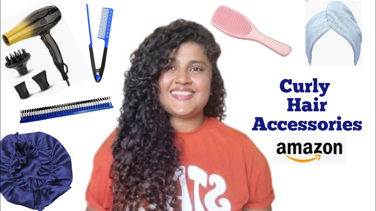 Budget Curly Hair Accessories from Amazon - YouTube