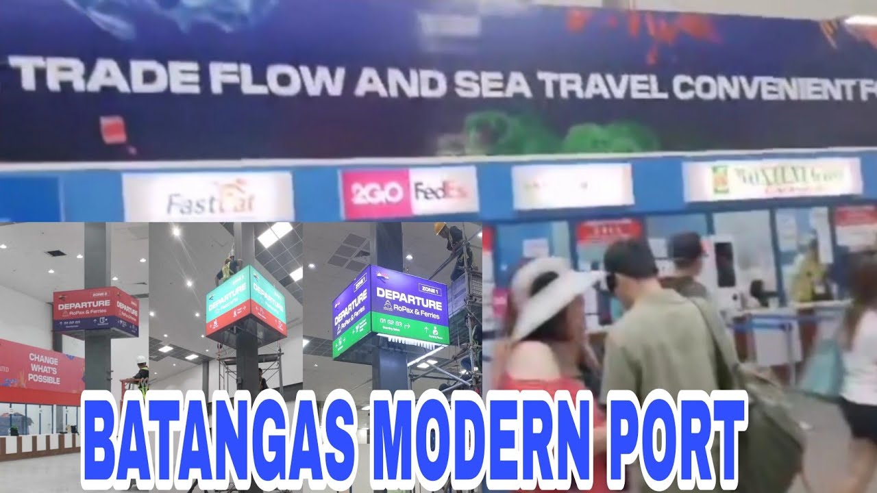 BATANGAS MODERN PORT - YouTube