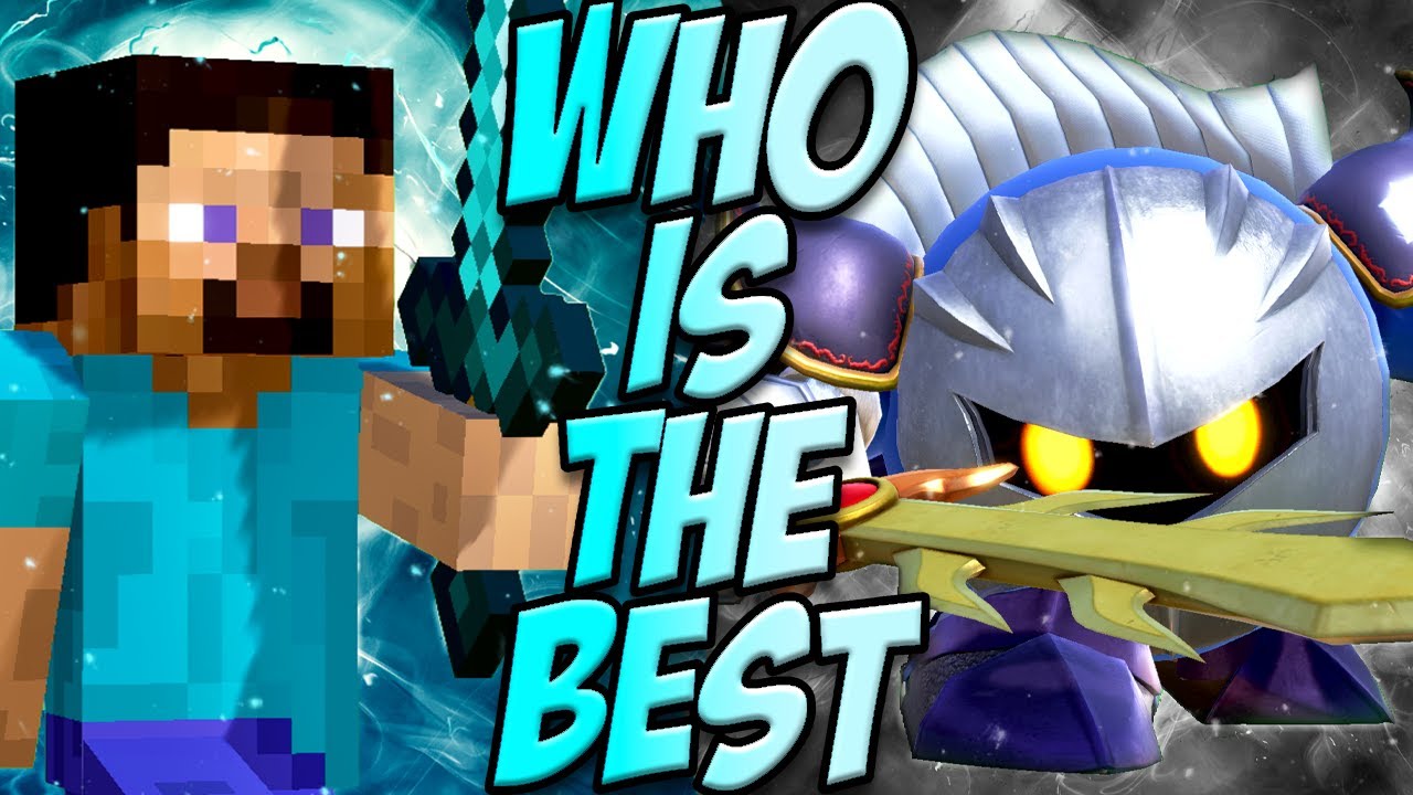 Steve VS Brawl Meta Knight might take a while - YouTube