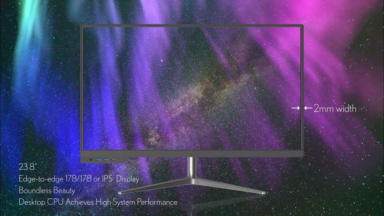 Hibertek Best Selling 23.8" All-In-One PC Market winner BF24 with first ...
