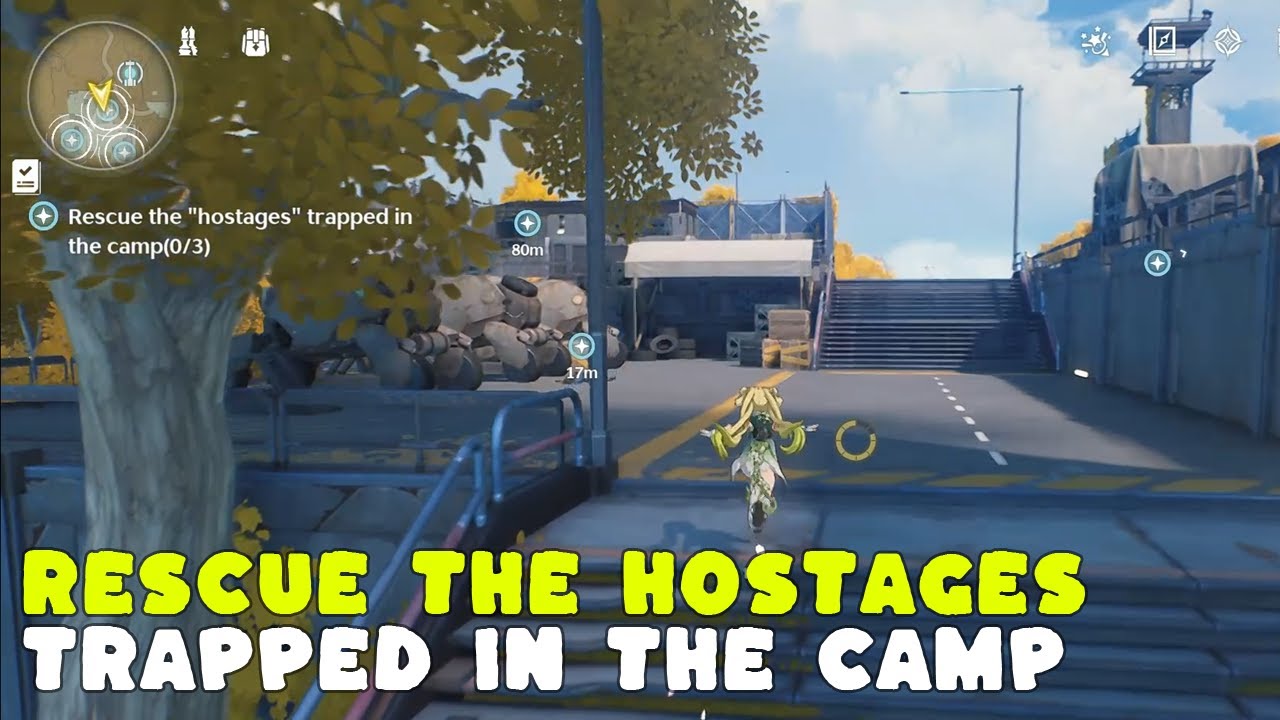 Rescue The hostages Trapped In The Camp | Camp Raid - Wuthering Waves ...