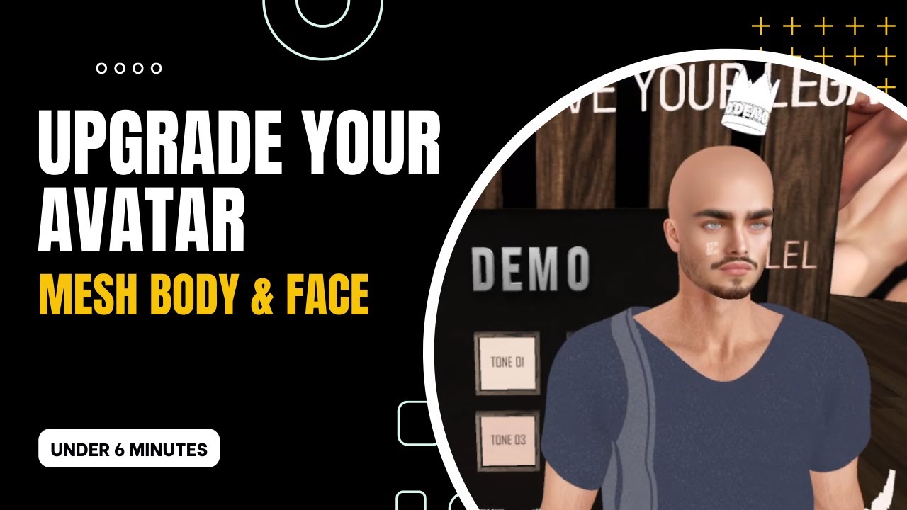 Practical guide to fixing your avatar in Second Life (Mesh Body & Face ...