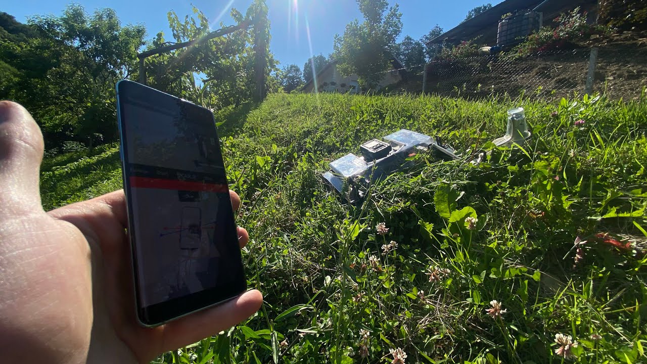 Raspberry pi lawn mower - YouTube