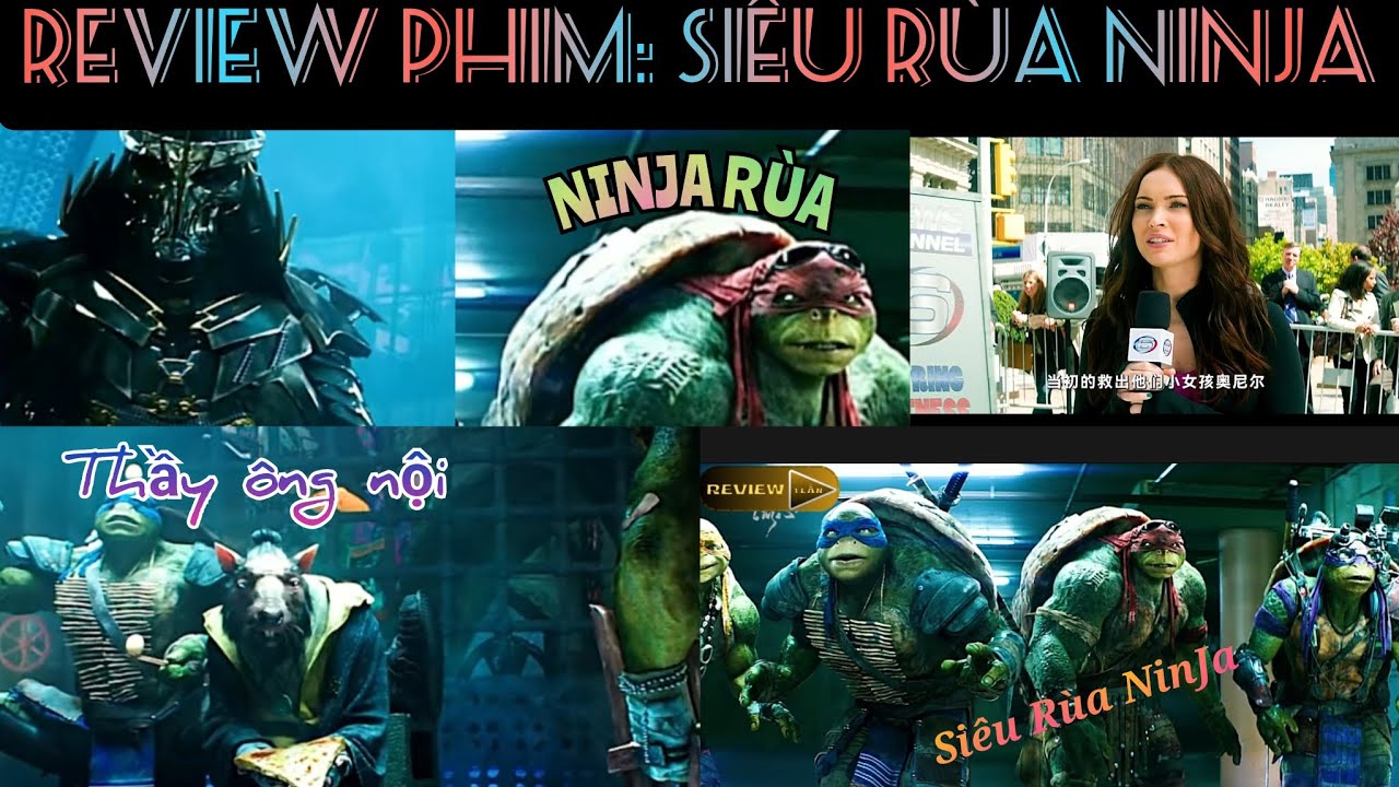 Review Phim ||| Siêu Rùa NinJa & Sư Phụ Chuột Cân Luôn Băng Đảng Toàn ...