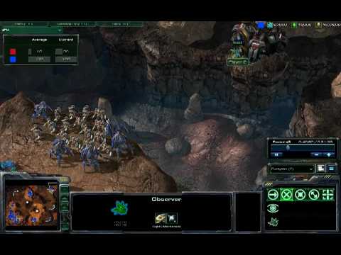 SC2 Battlecruiser Army Against Starcrack v6 AI Part 1 - YouTube
