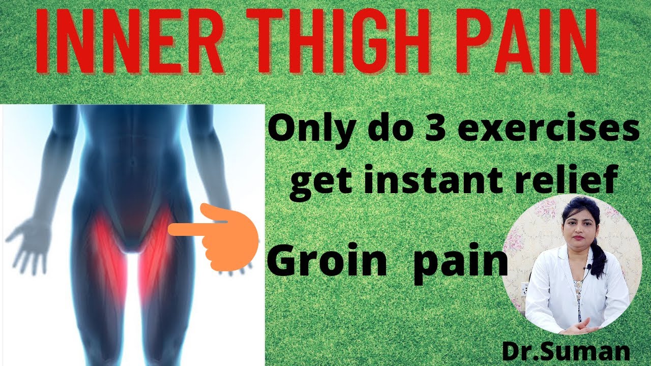 Inner thigh muscles pain||groin pain exercises ||femoral nerve pain ...