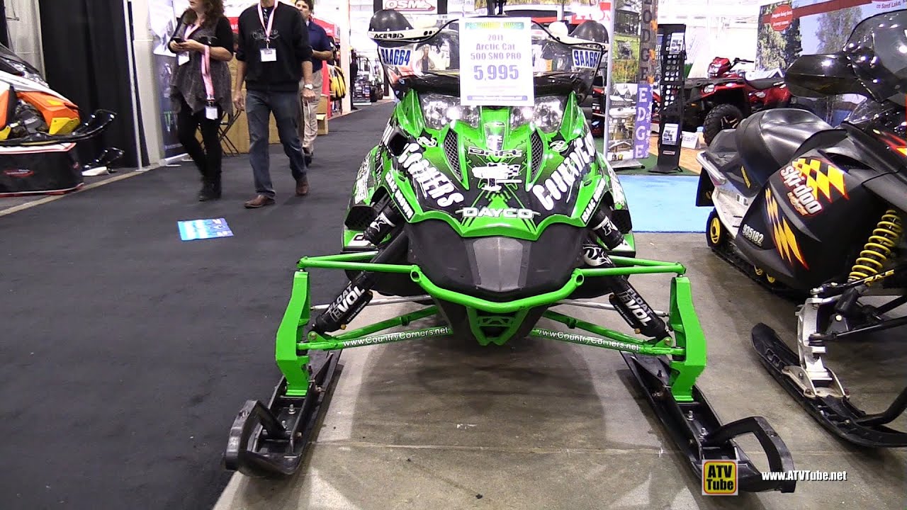2011 Arctic Cat 500 Snow Pro Snowmobile - Exterior Walkaround - 2014 ...