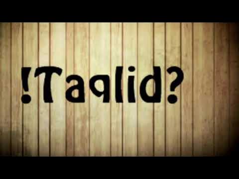 " TAQLID " - YouTube