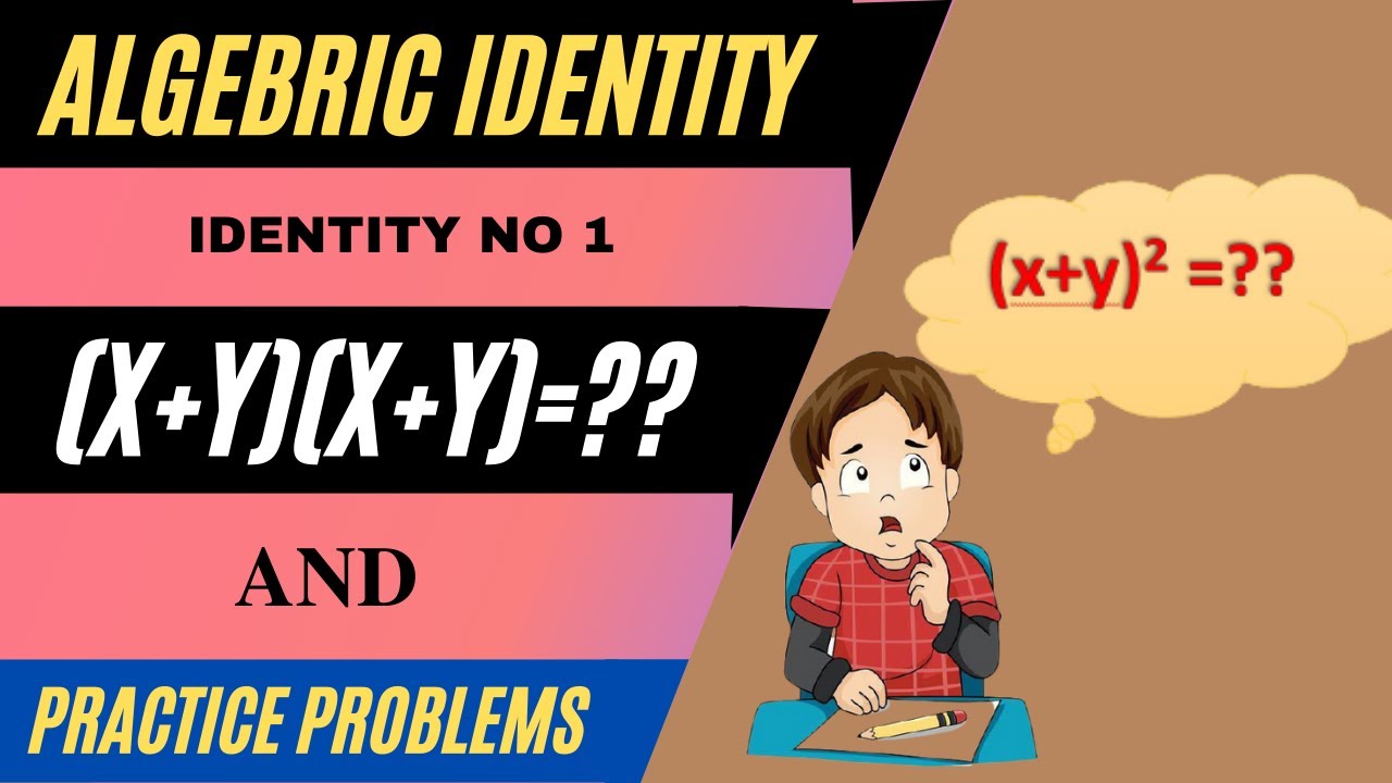 IDENTITY//ALGEBRIC EXPRESSION//CLASS 8,9 - YouTube