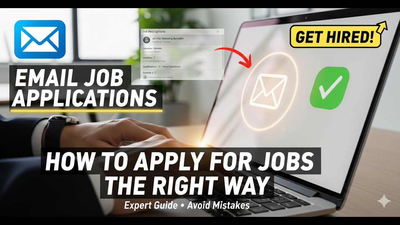 How to Apply for Jobs on Email the Right Way and Get Hired FAST! - YouTube