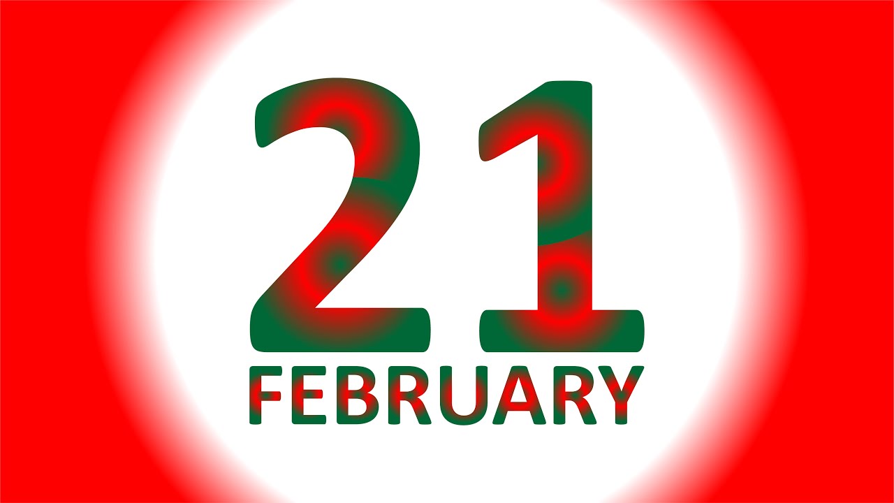 21 February logo design in illustrator - YouTube