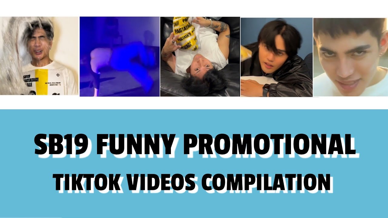 SB19 TIKTOK VIDEOS COMPILATION | SB19 FUNNY PROMOTIONAL TIKTOK VIDEOS ...