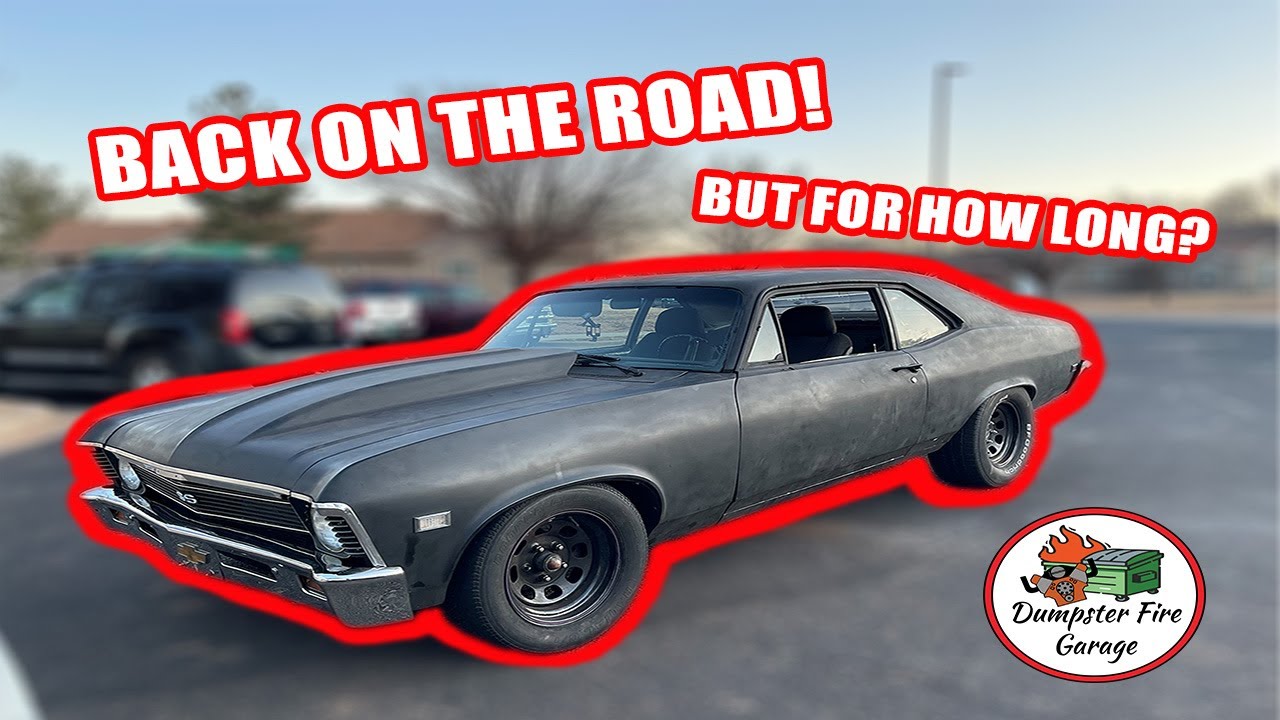 Finally getting the Nova back on the road - YouTube