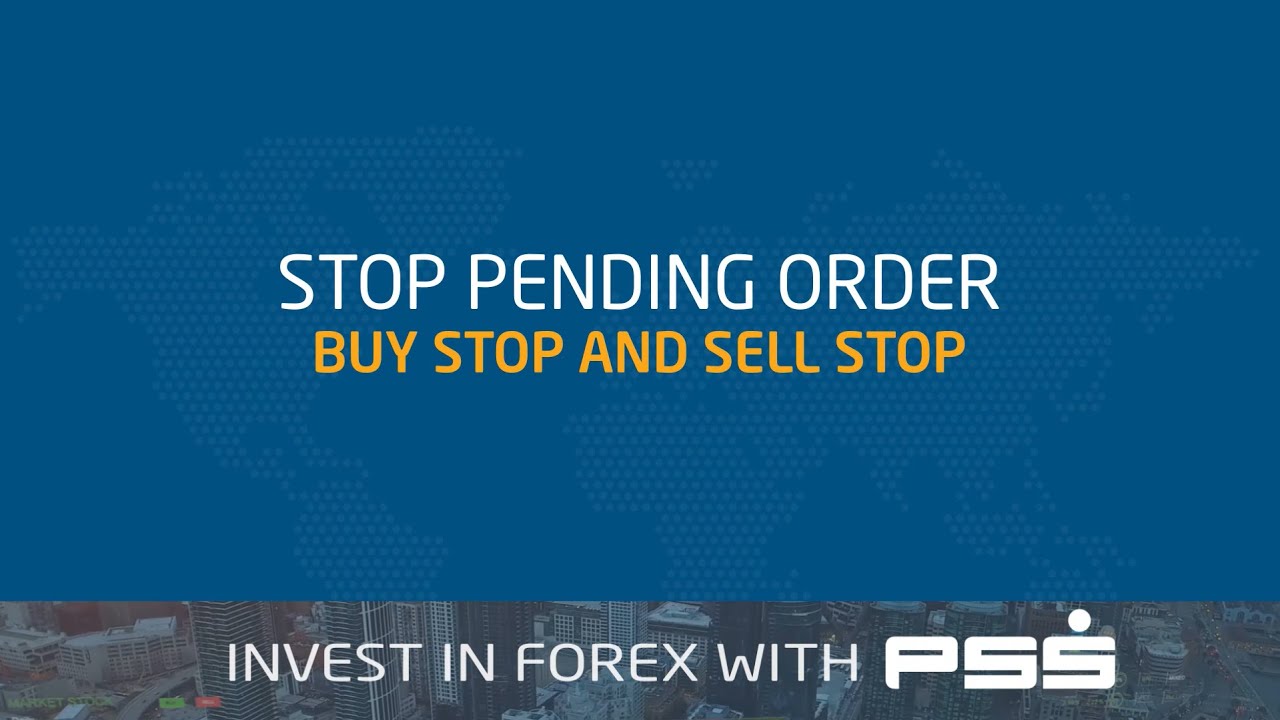 Stop Pending Order | Buy Stop and Sell Stop - YouTube
