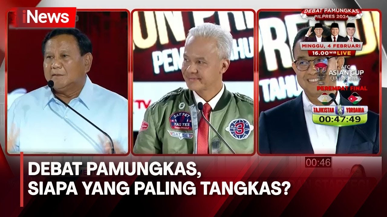 Debat Pamungkas Siapa Yang Paling Tangkas Kesempatan Terakhir Para