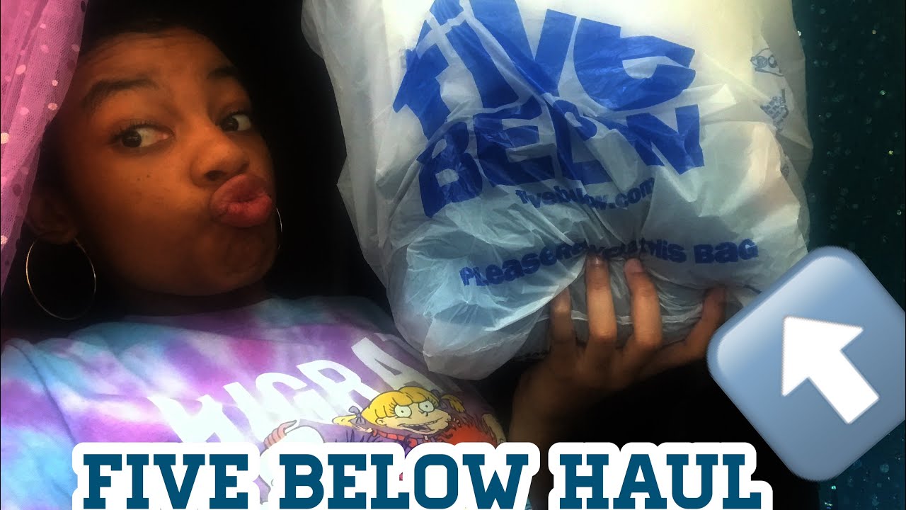 FIVE BELOW HAUL - YouTube