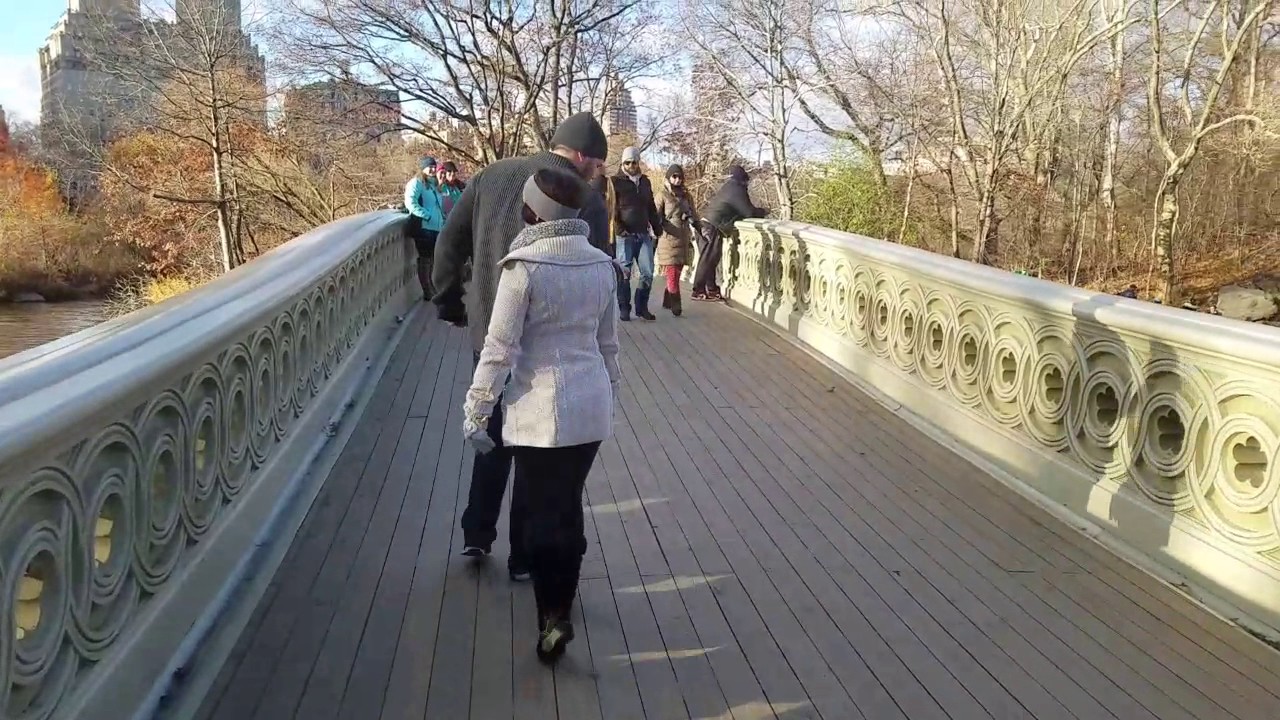 Bow Bridge Central Park Wedding Proposal New York City NYC - YouTube
