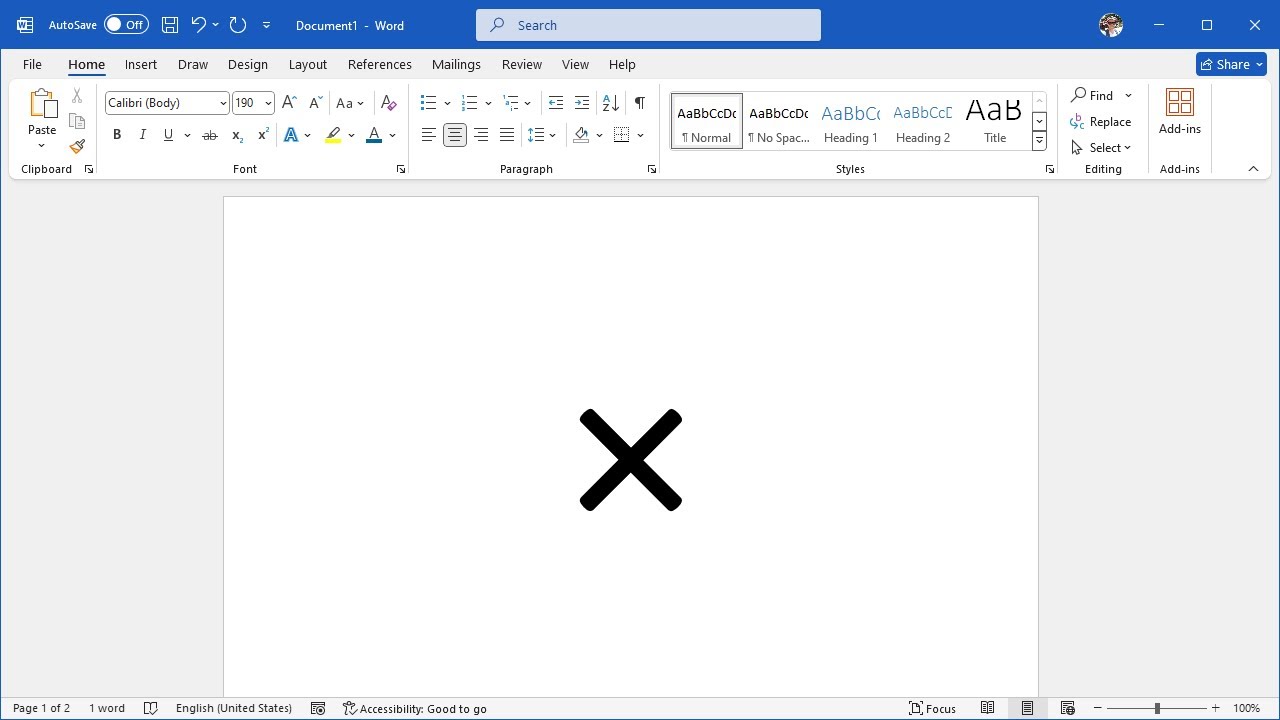 How to Insert the Multiplication Sign (×) in Word - YouTube