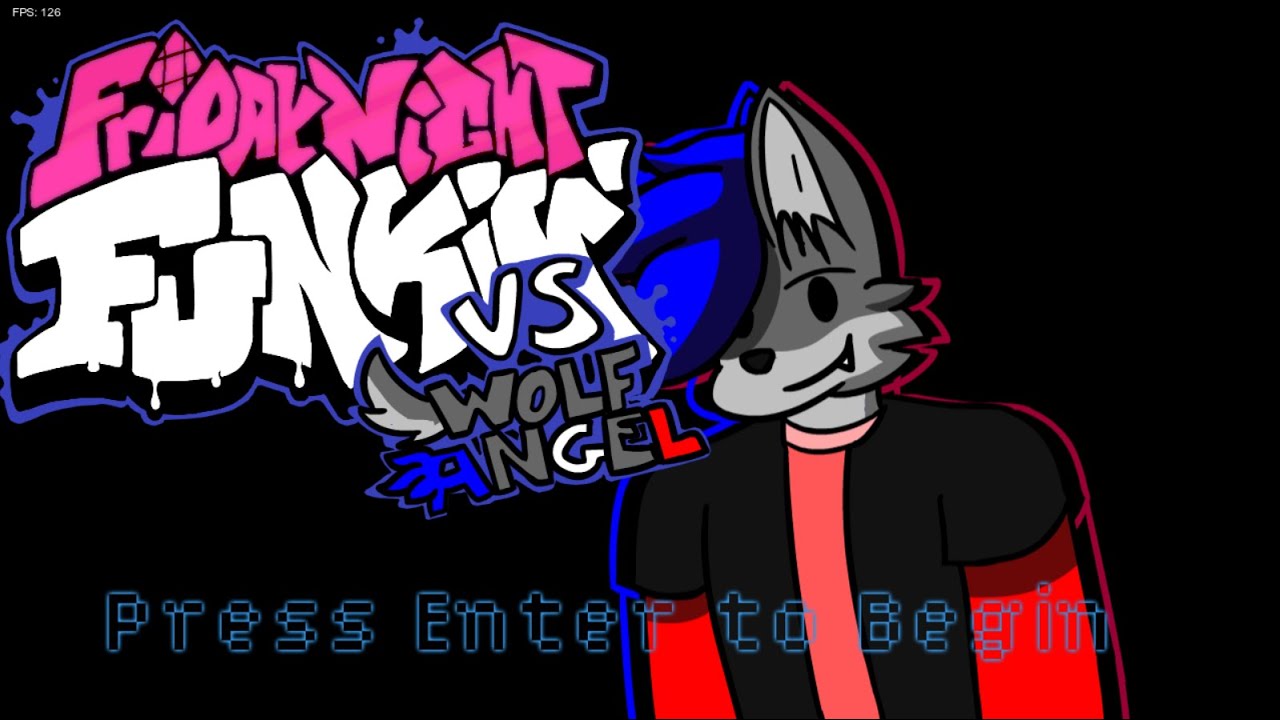 FNF Mod - VS Wolf Angel Remastered V2 - YouTube
