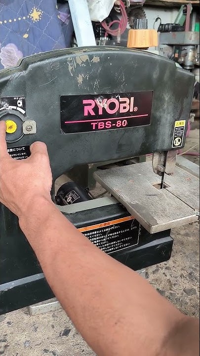 Máy cưa lọng: Ryobi TBS-80 hàng nhật bãi, Điện zin 100v , Liên hệ 0902871114 or Zalo - YouTube