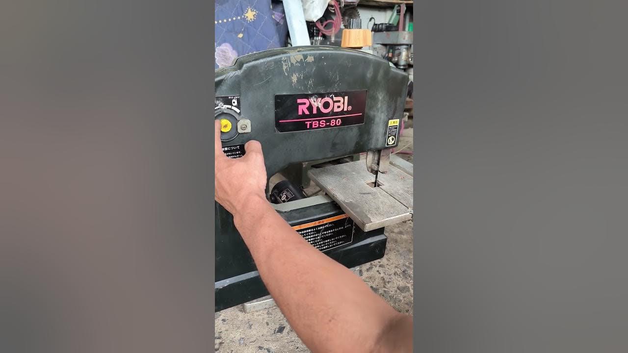 Máy cưa lọng: Ryobi TBS-80 hàng nhật bãi, Điện zin 100v , Liên hệ 0902871114 or Zalo - YouTube