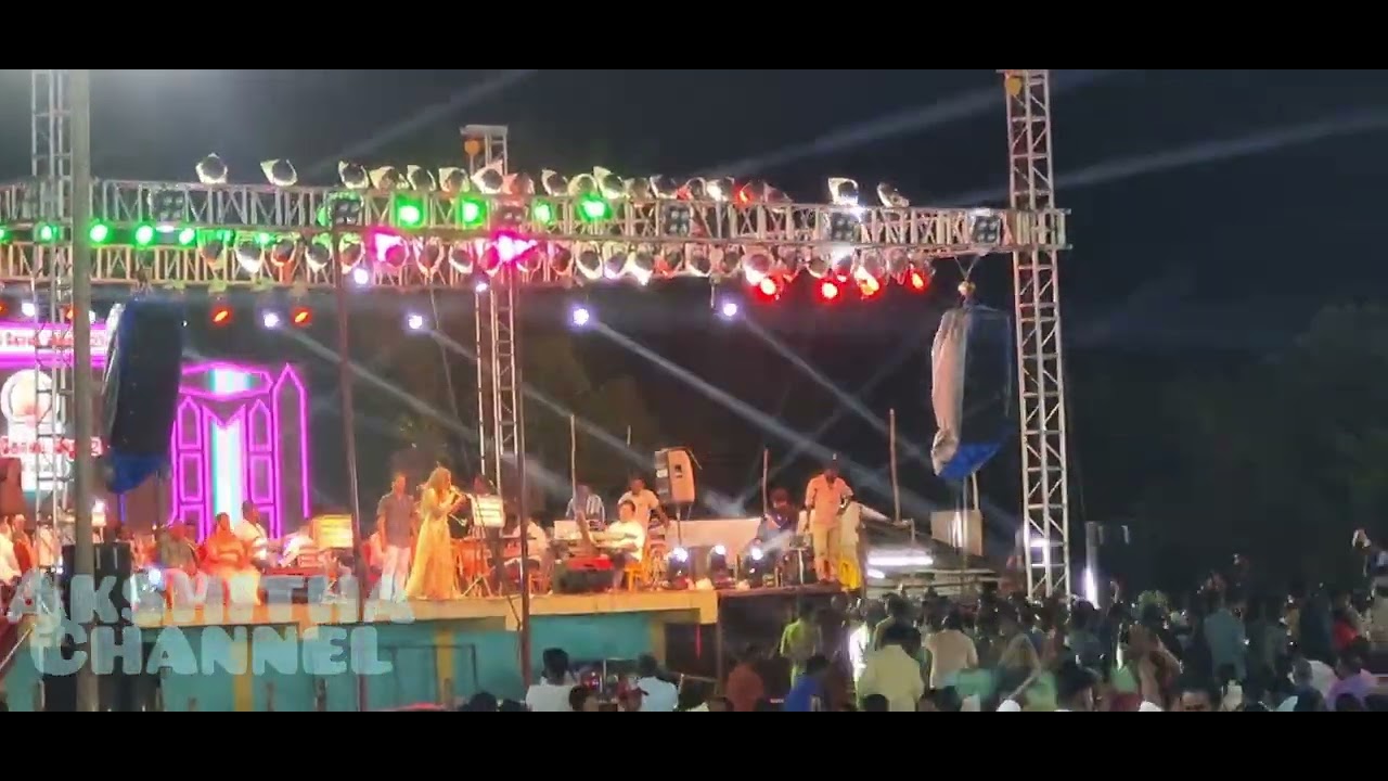 CROWD ENJOYING PRIYA JERSON S ELANTHA PAZHAM SONG in KODAI VIZHAA 2023🥳 ...